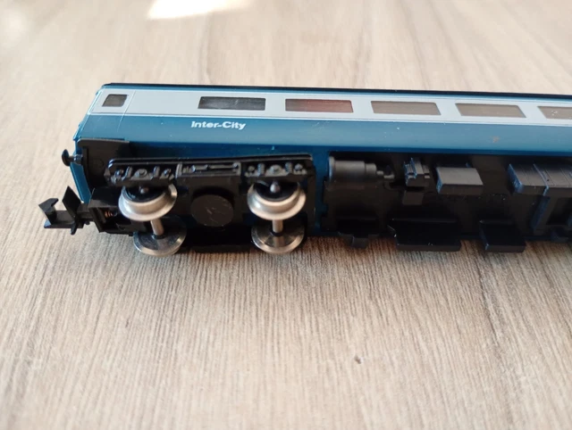 GRAHAM FARISH 0805 N Gauge Mk2E Second Open Coach BR Blue/Grey M5776 £ ...
