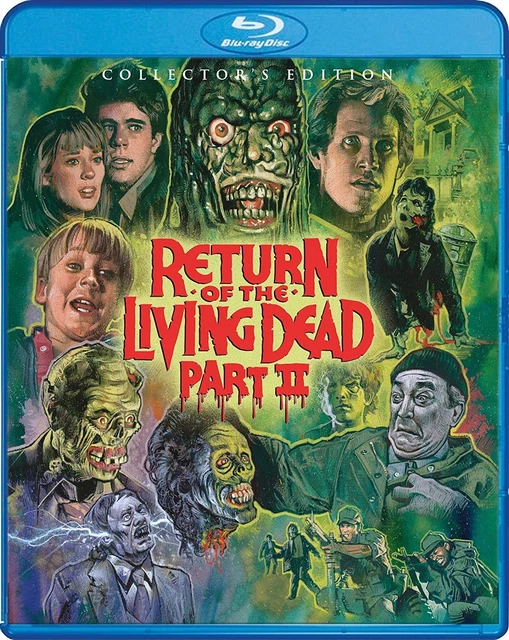 RETURN OF THE Living Dead 2 (Blu-ray) James Karen Thom Mathews Dana ...
