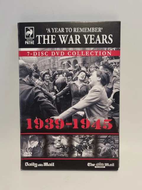 A YEAR TO Remember The War Years 1939 1945 WW2 DVD Boxset Daily Mail ...