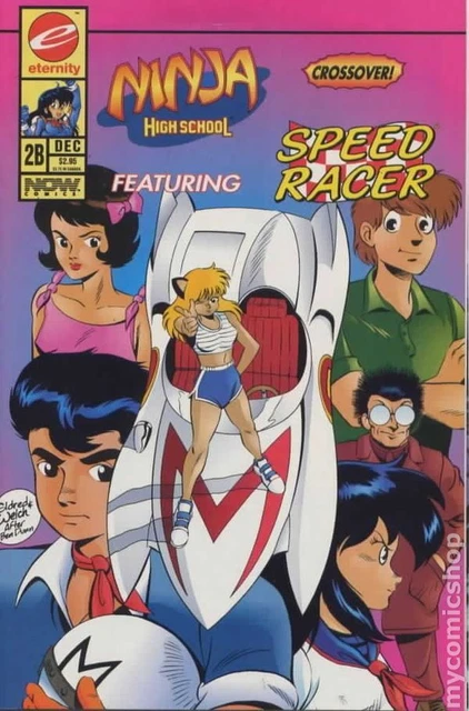 NINJA HIGH SCHOOL Speed Racer #2B bon état 1993 image stock basse ...