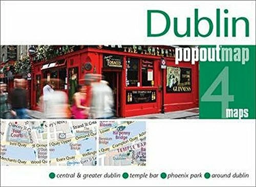 DUBLIN POPOUT MAP: pop-up city street map of Dublin ci by PopOut Maps ...