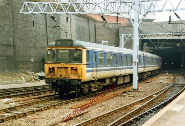 RAILWAY PHOTO 6X4 Class 310 EMU arriving at Birmingham New St Feb 1991 ...