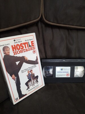 HOSTILE HOSTAGES VHS Video Big Box Ex Rental Comedy Kevin Spacey £12.99 ...
