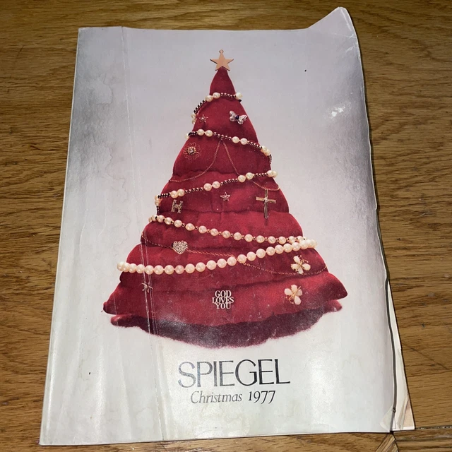 Vintage Spiegel Catalog Christmas 1977 Rare 5497 Picclick Ca