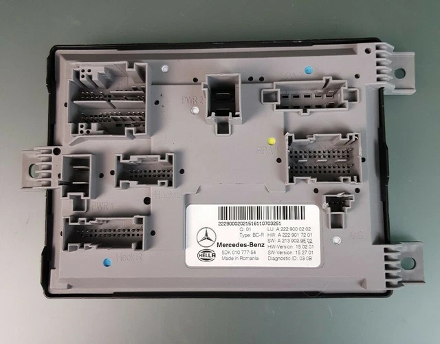ORIGINAL MERCEDES-BENZ S-CLASS W222 Control Unit A2229000202 £157.62 ...