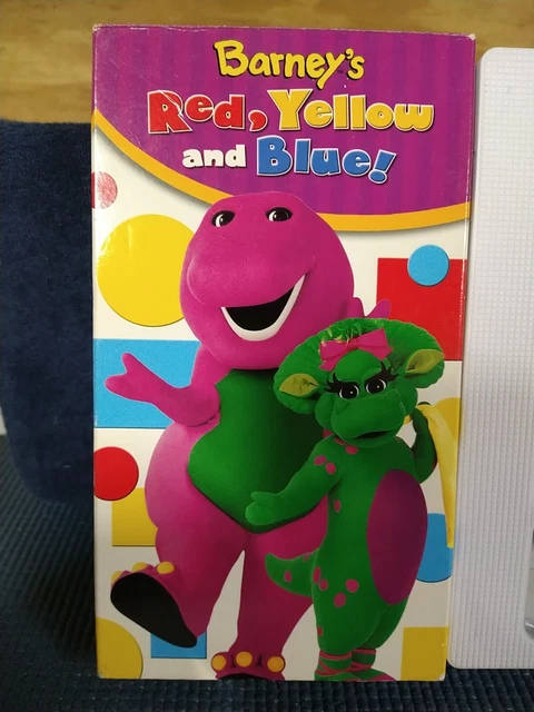 Barney Barneys Red Yellow And Blue Vhs 8 26 Picclick Ca