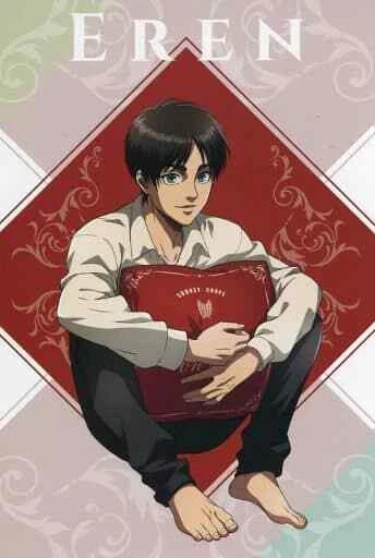 ATTACK ON TITAN rare Eren Yeager Shikishi card popular toy Collection ...