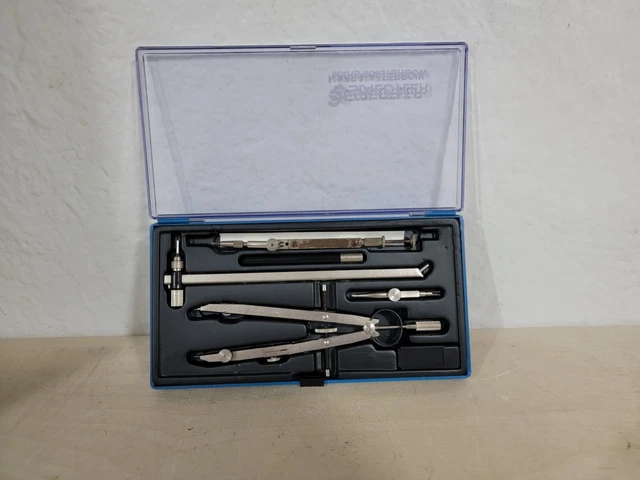 VINTAGE STAEDTLER MARS-MASTERBOW 700 Drawing Drafting Instrument Set ...
