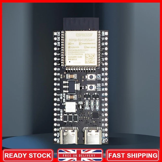 ESP32/ ESP32-S3/ESP32-C3 DEVELOPMENT Board CORE Dual Type-C ESP32-C3-DevKitM-1 £8.27 - PicClick UK