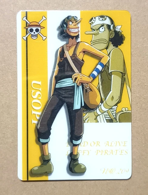 NO.209 USOPP ONE Piece Gummy Card Trading Card Gumi 2004 $33.81 ...