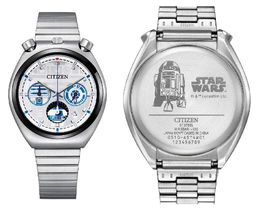CITIZEN AN3666-51A TSUNO Bullhead Starwars R2D2 Lucasfilm Disney neuf ...