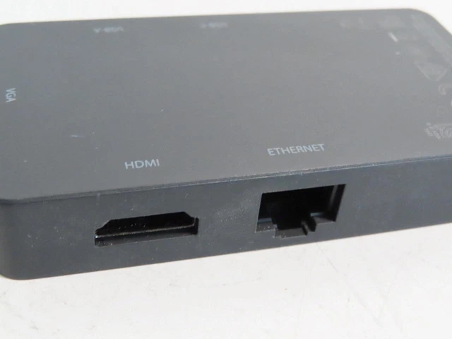 MICROSOFT MINI DOCK Vga Hdmi Ethernet Usb Docking Station Model 1941 ...
