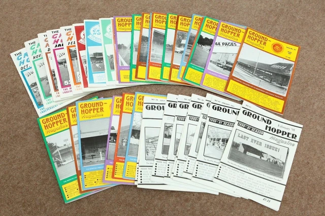 GROUND-HOPPER MAGAZINE 1987-1991 - Choose Your Groundhopper Issue - Non ...