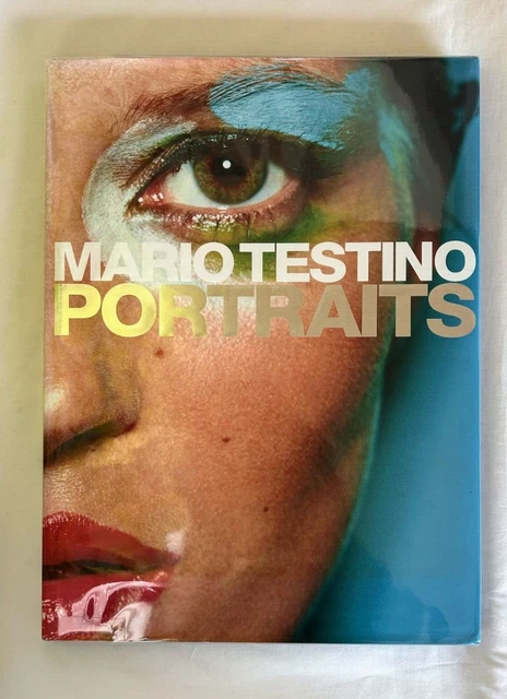 MARIO TESTINO: PORTRAITS Hardcover DJ w/Cover Supermodel Patrick ...