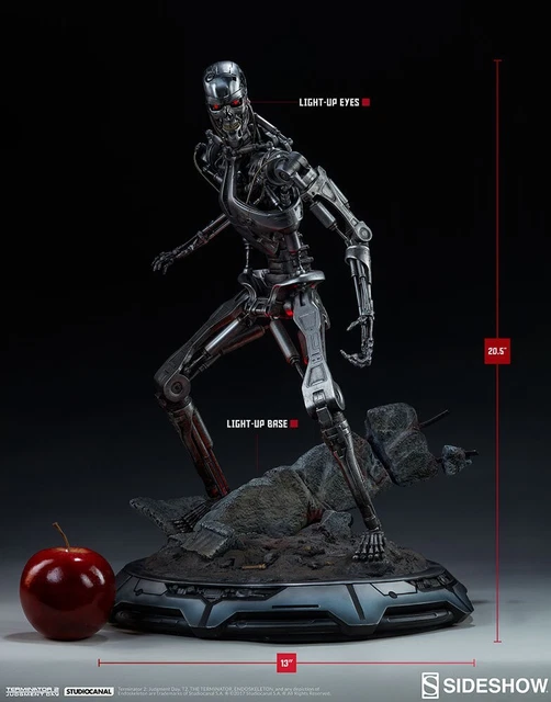 TERMINATOR T-800 ENDOSKELETON Sideshow Maquette Predator Star Wars Lord ...