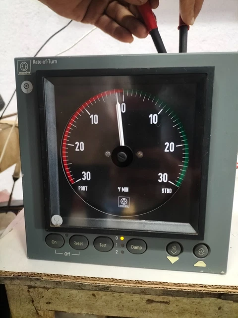 RAYTHEON ANSCHUTZ 430-009.NG010 E00 Rate Of Turn Indicator Operator ...