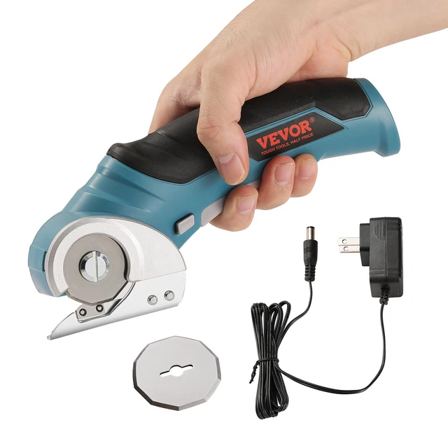 CORDLESS ELECTRIC SCISSORS Cutter Mini Electric Fabric Cutter 3.6 V ...