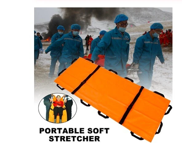 PORTABLE LIGHTWEIGHT SOFT Patient First Aid Casualty Emergency Rescue ...