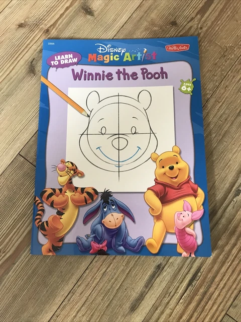 DISNEY MAGIC ARTIST Learn To Draw *Winnie The Pooh* £1.00 - PicClick UK