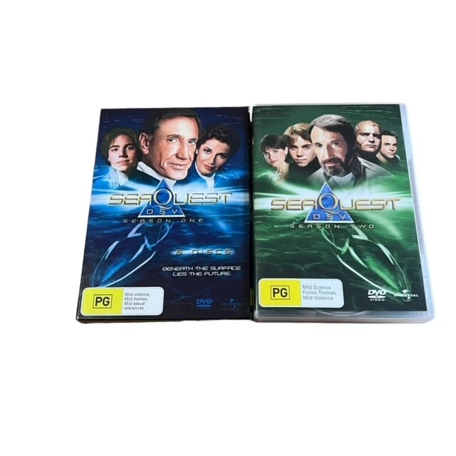 SEAQUEST DSV SEASON 1-2 DVD Jonathan Brandis Roy Scheider Region 4 ...