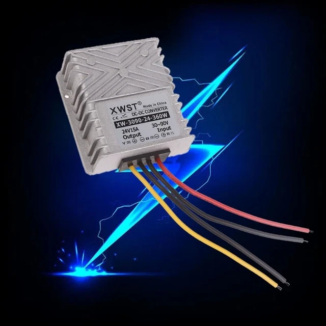 30-90V TO 24V 8A/12A/15A/20A/24A Power Supply Adapter Direct Current ...