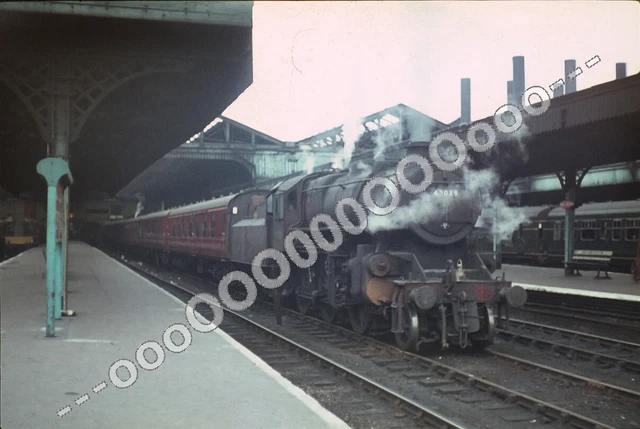 35MM ORIGINAL COLOUR SLIDE OF IVATT 4MT AT LEEDS CITY IN SPRING 1965. £ ...