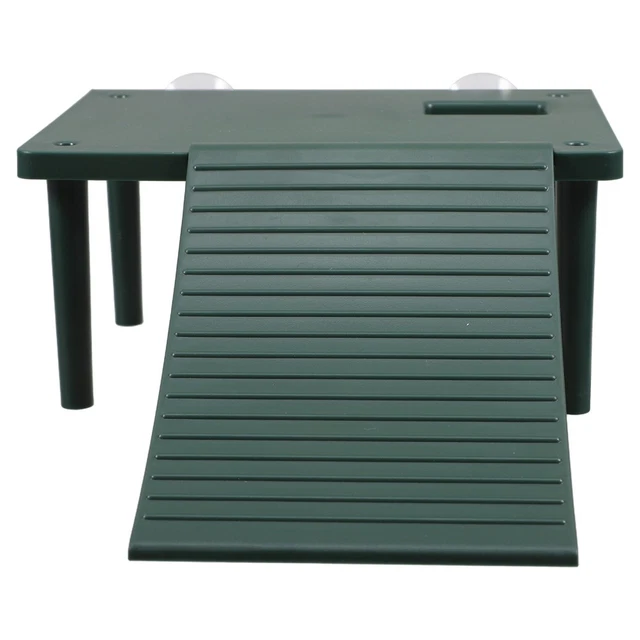 TURTLE BASKING PLATFORM With Suction Cups Floating Aquatic Turtles Dock ...