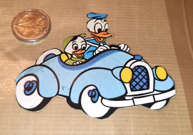 AUTOCOLLANT/STICKER D ÉPOQUE Personnage WALT DISNEY'S Donald et son ...