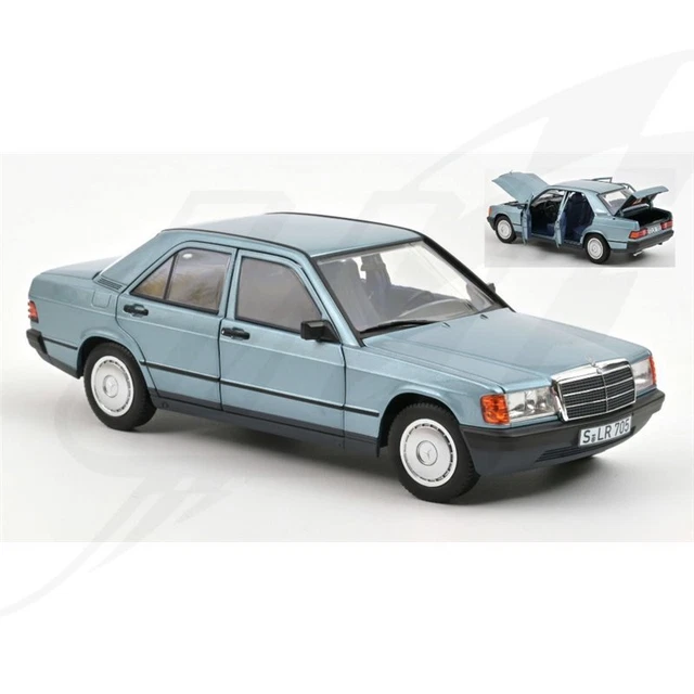 FR- NOREV MERCEDES 190 E 1984 LIGHT BLUE METALLIC 1:18 - NV183828 EUR ...