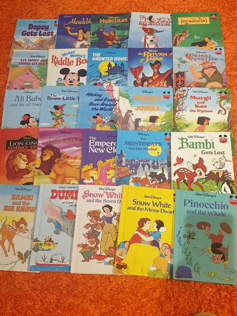 WALT DISNEY’S CLASSIC Books. Hardback Wonderful World of Reading. £1.49 ...