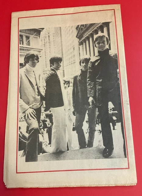 VINTAGE KJR BEAT Magazine 1968 - Bee Gees Beatles - Rock And Pop Music ...
