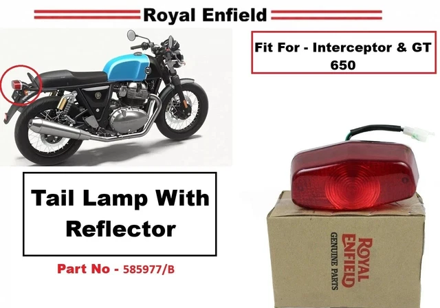 ROYAL ENFIELD GENUINE Tail Lamp With Reflector Continental GT ...