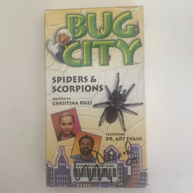 RARE- BUG CITY Amazing Insect Warriors VHS Hosted By Christina Ricci £4 ...