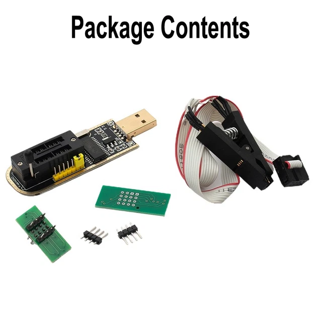 PROGRAMMEUR USB CH341A pour une programmation BIOS flash EEPROM précise ...