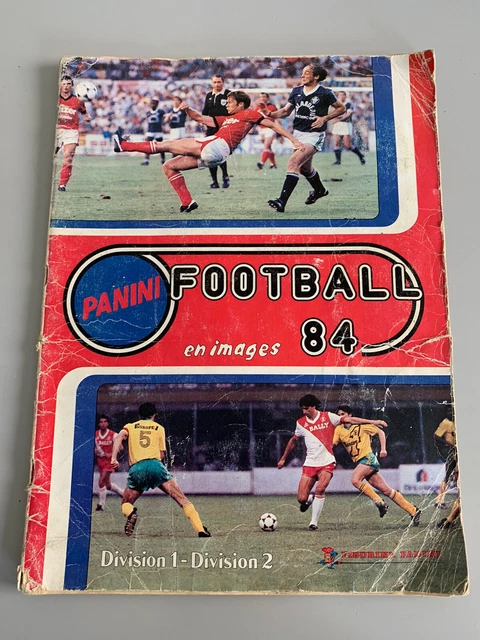 ANCIEN ALBUM PANINI France 84 division 1 et 2 stickers 1984 football ...