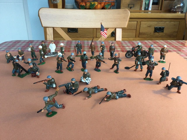 TIMPO LEAD GI WW2 Soldiers - 1950 -58 Complete Set! Rare Superb £365.00 ...
