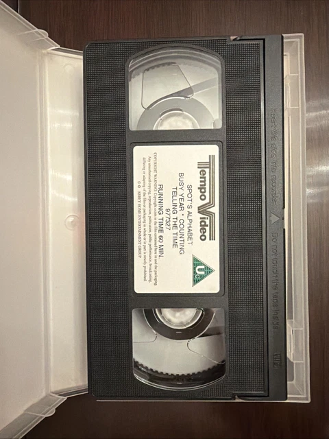 SPOT THE DOG Alphabet, Counting And Telling The Time VHS video £9.80 ...