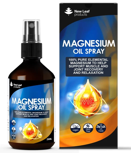 MAGNESIUM OIL SPRAY - 100% Pure Elemental Magnesium Sleep Spray £9.74 ...