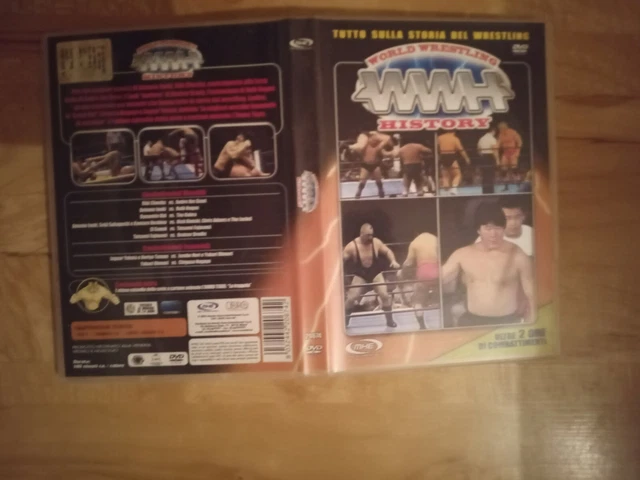 WWH WORLD WRESTLING History DVD 1 italian WWF WWE WCW TNA ECW ROH DWA ...