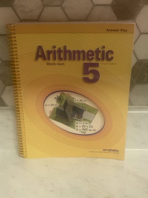 ABEKA ARITHMETIC 5 Responses Key Cuarta Edición EUR 23,92 - PicClick ES