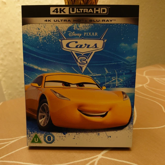 DISNEY PIXAR - Cars 3 (4K Ultra HD Blu-Ray) With Slipcover - New and ...