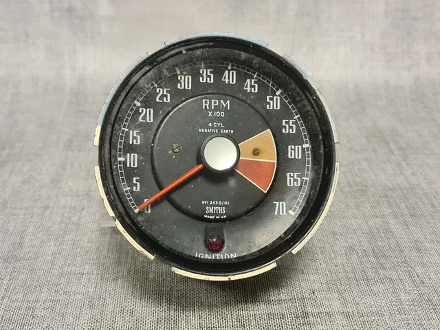 SMITHS REV COUNTER MGB & Midget for restoration £39.99 - PicClick UK