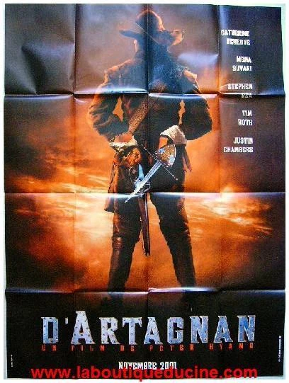ARTAGNAN/IL MOSCHETTIERE LOCANDINA Cinema/Film Poster Catherine Deneuve ...