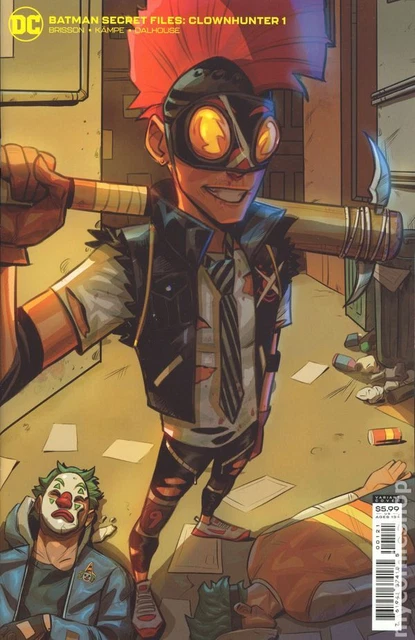 BATMAN SECRET FILES Clownhunter 1B Ofosu Variant VF 2021 Stock Image £2 ...