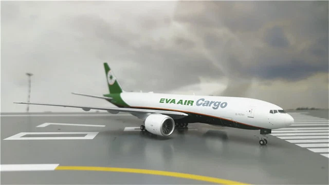 ALBATROS EVA AIR Cargo for BOEING B777-200F B-16781 1/400 Plane Pre ...