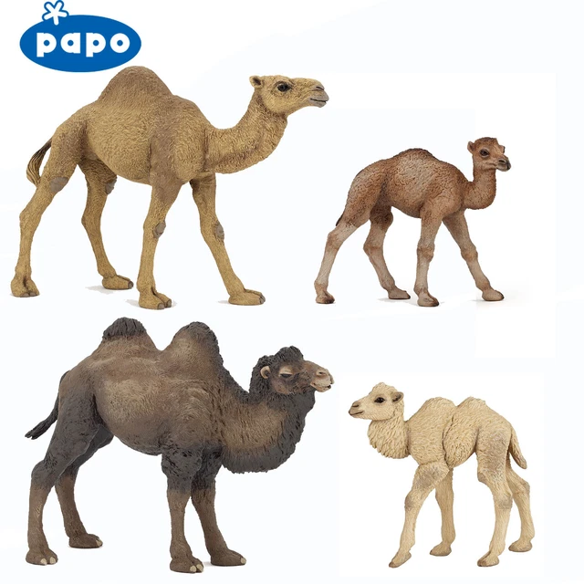 PAPO WILD ANIMAL Kingdom CAMELS - Choose for 4 different Camel figures ...