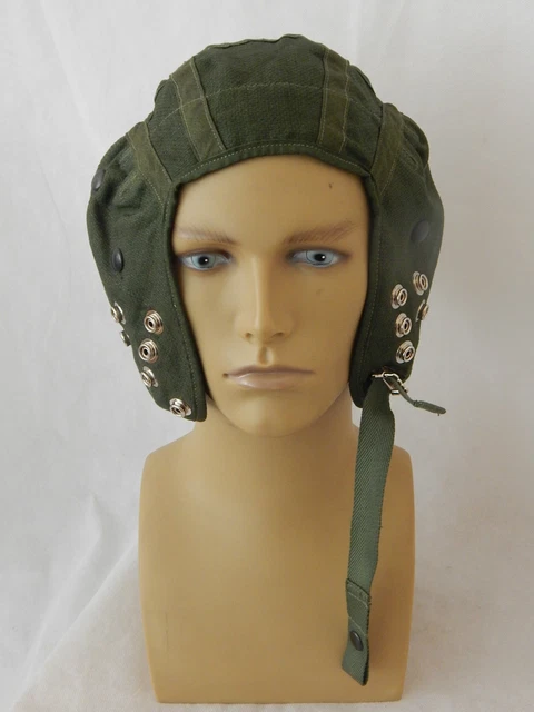 EX RAF TYPE G Cloth Green Flying Helmet, Size 1, New [1R7D] £14.99 ...
