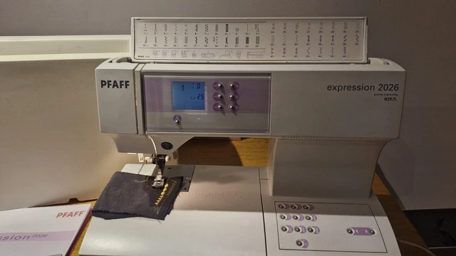 PFAFF EXPRESSION 2026 IDT machine a coudre EUR 390,00 - PicClick FR
