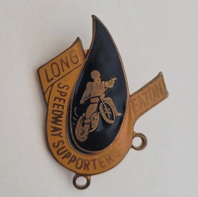 LONG EATON SPEEDWAY Sc Vintage Enammel Reeves Badge £9.99 - PicClick UK