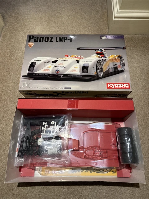 KYOSHO F-TEN PANOZ LMP-1 EP 4WD LARGE SCALE Vintage RC Car NIB KIT RARE ...